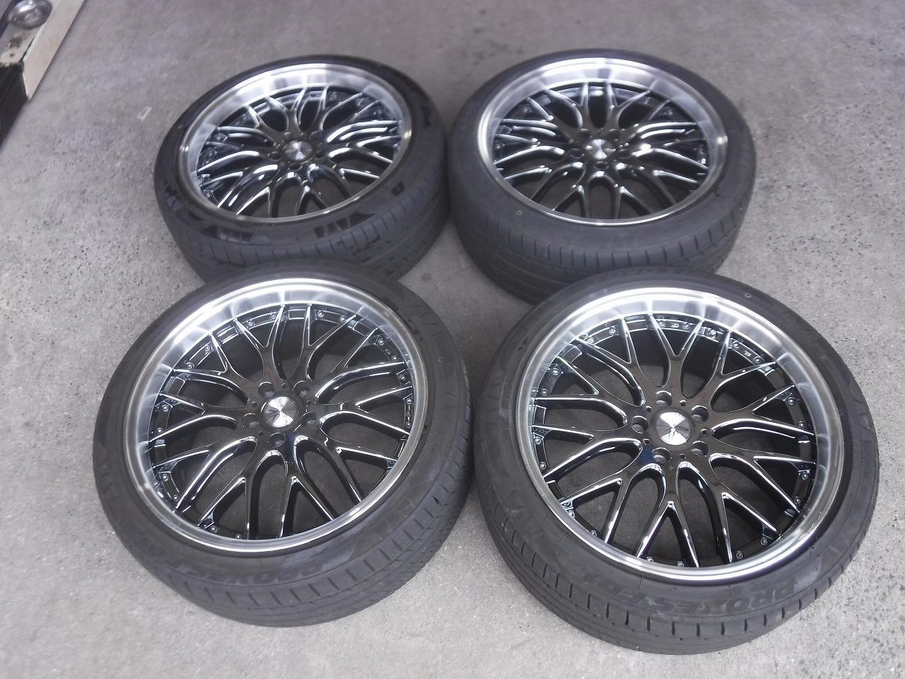 6BADX 632 LOXARNY(ロクサーニ) LOXARNY MULTI FORCHETTA (5HOLE)+TOYO PROXES FD1 | カー用品 タイヤホイールセット 20インチ ...