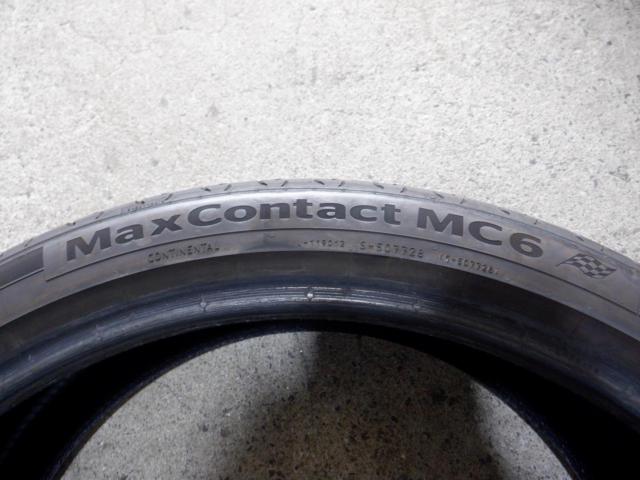 【2本セット】【Continental】MaxContact MC6 | カー用品 タイヤ 21インチタイヤを通販で購入する | 中古カー＆バイク用品の販売ならアップガレージ