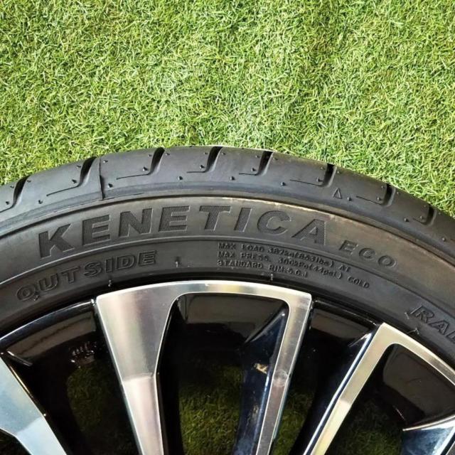 ☆試着無料!☆ダイハツ純正 LA650S/タントカスタム 純正アルミホイール + KENDA KR203 165/55R15 75V | カー用品 タイヤホイールセット 15インチタイヤ ...