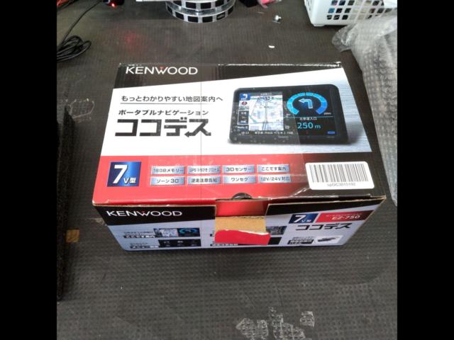 【KENWOOD】EZ-750 | 中古品 | アップガレージ 千葉茂原店 | カー用品 カーナビ(地デジ） ポータブルナビ(地デジ)を通販で購入する | 中古カー＆バイク用品の販売ならアップガレージ