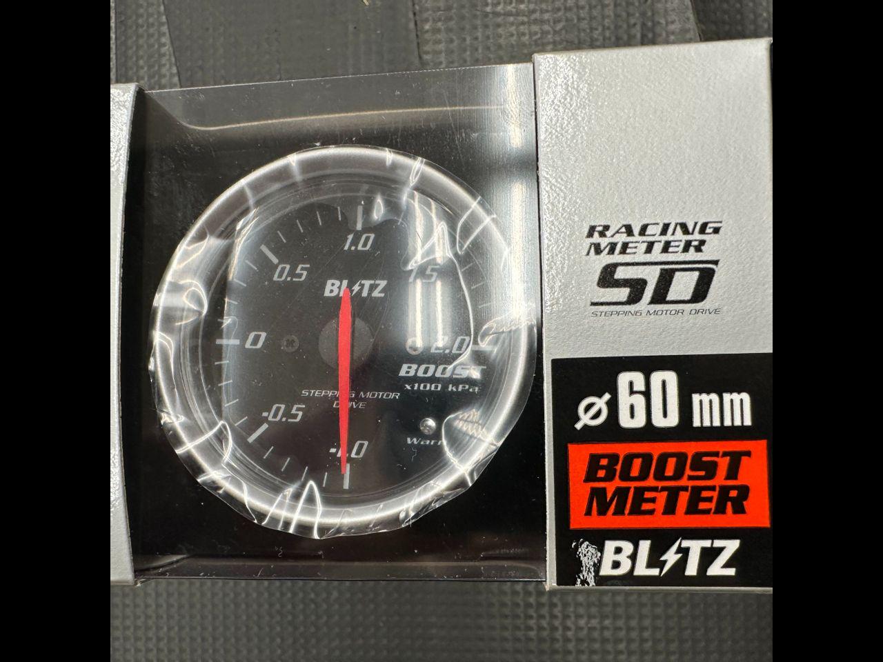 BLITZ RACING METER SD Φ60 BOOST METER WHITE 品番:19561 | 新古品 | アップガレージ 埼玉 ...
