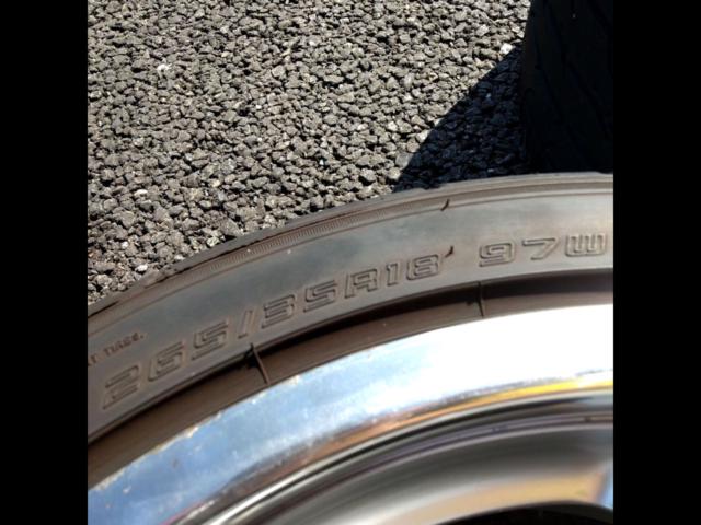 OZ RACING OPERA-1 PATENT LIP +DUNLOP DIREZZA DZ102 245/40R18 97W+265 ...