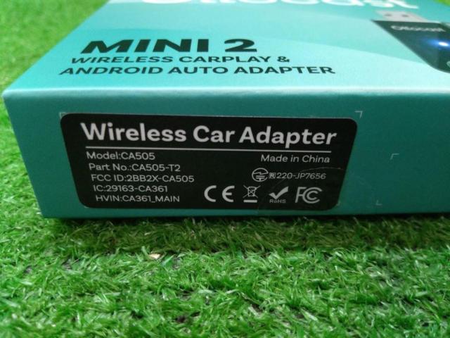 Ottocast MINI2 ワイヤレスカープレイ&アンドロイドオートアダプター | 新古品 | アップガレージ 二本松店 | カー用品 カーAVアクセサリー その他カーAVアクセサリーを通販 ...