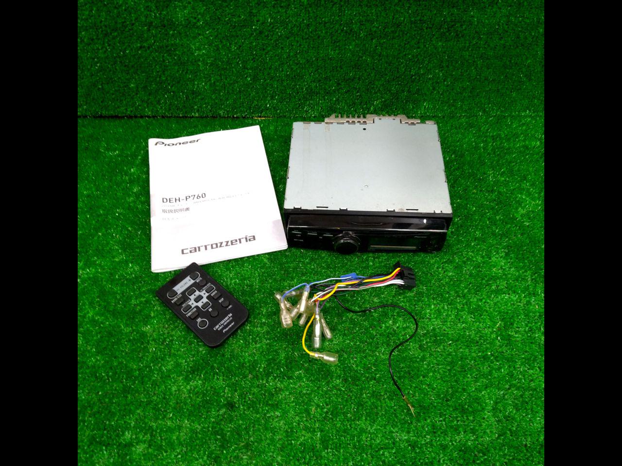 carrozzeria DEH-P760 1DINデッキ CD/CUB/AUX | カー用品 ヘッドユニット CD+USB/i-Pod ...