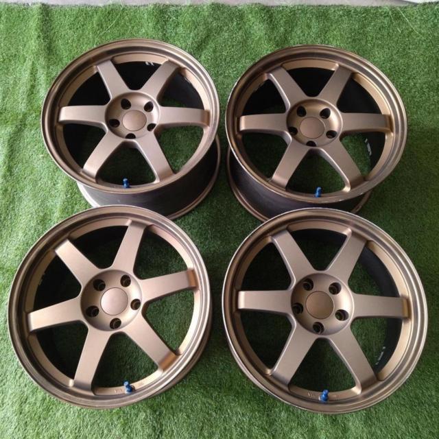 ☆6月お買い得品!!☆[F8.5J+30/R:9.5J+40] RAYS(レイズ) VOLK RACING(ボルクレーシング) TE37 [4本セット] | カー用品 アルミホイール 18 ...