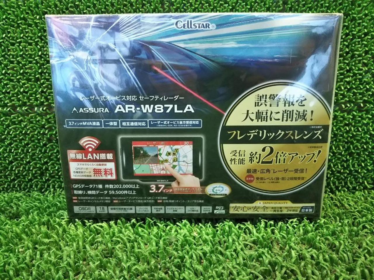 CELLSTAR ASSURA AR-W87LA | カー用品 電装系 レーダー探知機を通販で購入する | 中古カー＆バイク用品の販売ならアップガレージ