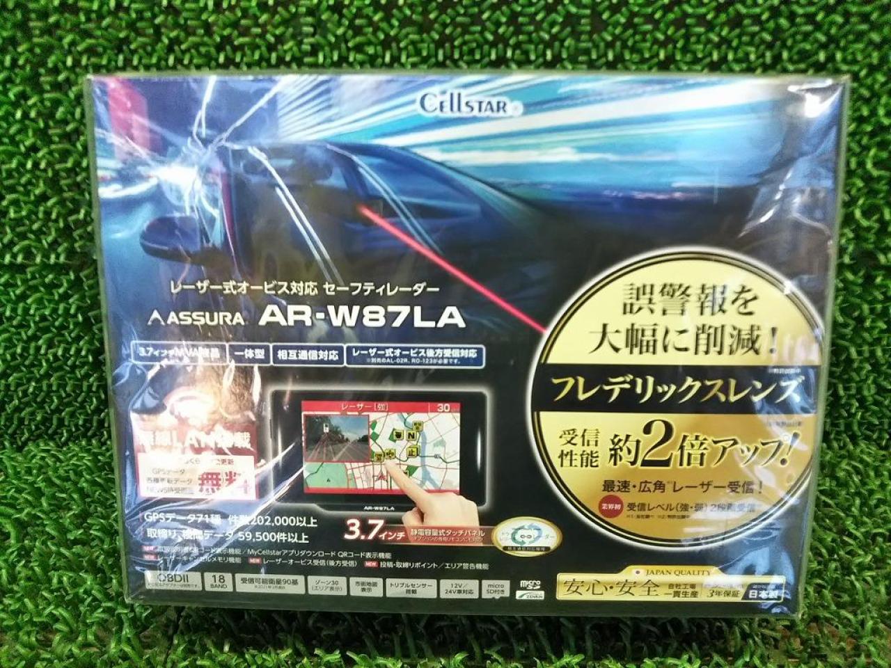 CELLSTAR ASSURA AR-W87LA | カー用品 電装系 レーダー探知機を通販で購入する | 中古カー＆バイク用品の販売ならアップガレージ