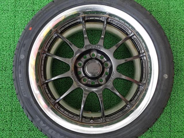 WORK XSA 02C + KENDA KR20 | カー用品 タイヤホイールセット 17インチタイヤホイールセットを通販で購入する | 中古カー＆バイク用品の販売ならアップガレージ