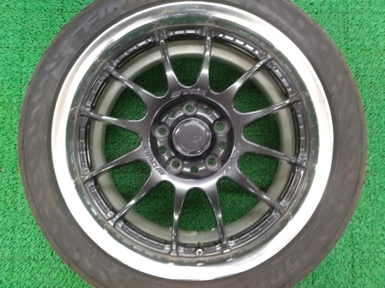 WORK XSA 02C + FINALIST 595EVO ※残り溝違い※ | カー用品 タイヤホイールセット 17インチタイヤホイールセットを通販で購入する | 中古カー＆バイク用品の販売 ...
