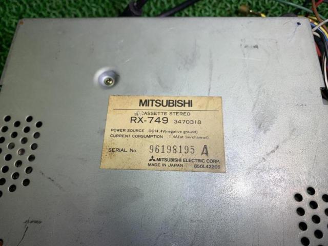【ワケアリ・現状販売】MITSUBISHI RX-749 | カー用品 ヘッドユニット その他ヘッドユニットを通販で購入する | 中古カー ...
