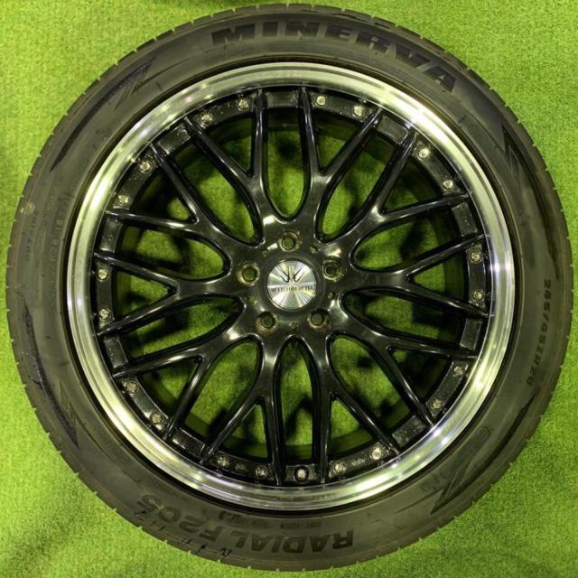 BADX 632 LOXARNY MULTI FORCHETTA + MINERVA F205 2022年製&HIFLY HP801 2021年製 | カー用品 タイヤホイールセット 20 ...