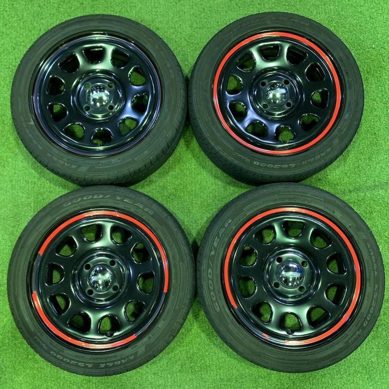 MLJ DAYTONA SS + GOODYEAR EAGLE LS2000 HybridⅡ165/55R15 2022年製造 | 中古品 | アップガレージ 群馬館林店 | カー用品 タイヤ ...