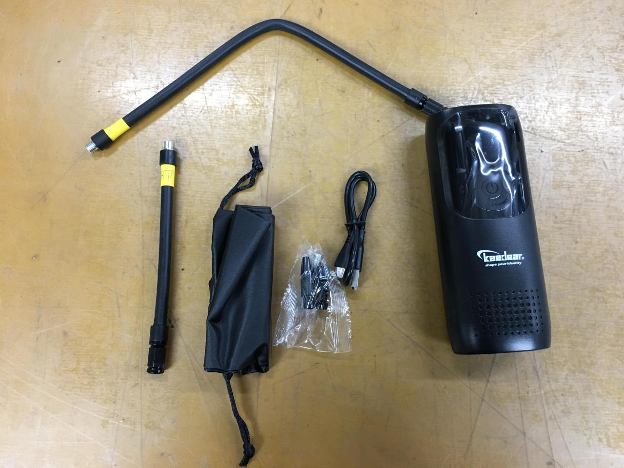 Kaedear(カエディア) KDR-AP1 充電式電動モバイルコンプレッサー | バイク用品 その他(バイク用品) その他バイク用品(二輪)を通販で購入する | 中古カー＆バイク用品の販売 ...