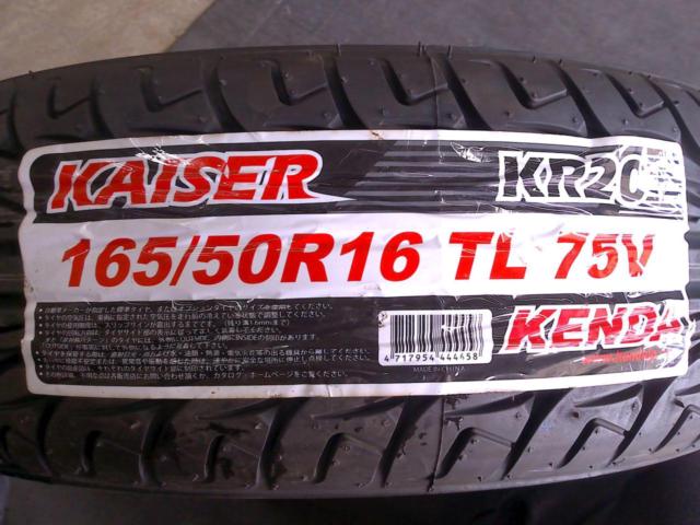 SUPERSTAR CHEVLON RACING M1N + KENDA KAISER KR20【タイヤ未使用】 | 中古品 | アップガレージ 米子店 | カー用品 タイヤホイールセット ...