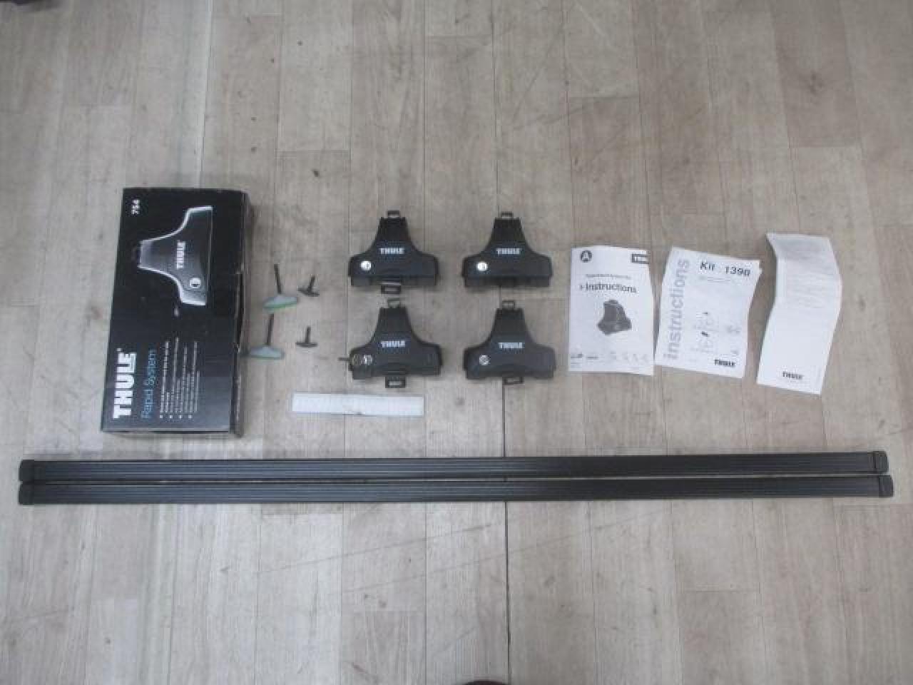 THULE Rapid system754 + kit1390 + 762【C25セレナ】 | カー用品 キャリアを通販で購入する | 中古 ...