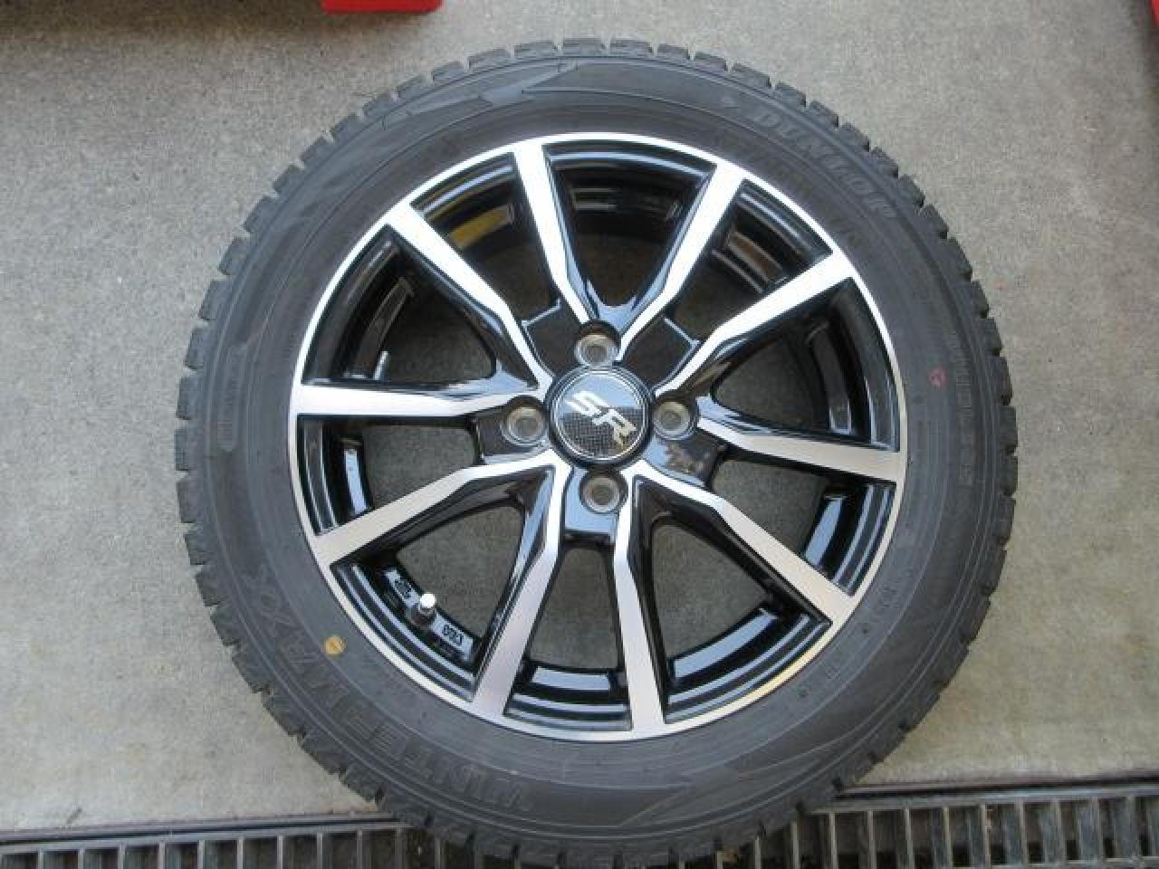 STRANGER 10本スポークホイール + DUNLOP(ダンロップ) DUNLOP WINTERMAXX WM02 | 中古品 | アップ ...