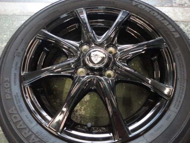 Lehrmeister(レアマイスター) BRANDLE ブランドル KF25B + YOKOHAMA(ヨコハマ) PARADA PA03 165/55R14C 95/93N | 中古品 ...