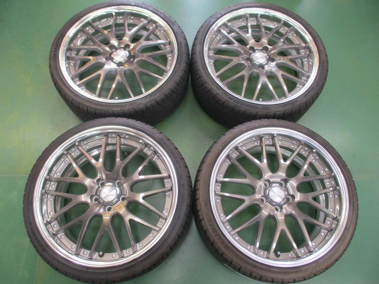 WORK(ワーク)LANVEC Lanvec LM1 + DELINTE(デリンテ) THUNDER D7 | カー用品 タイヤホイールセット 20インチタイヤホイールセットを通販で購入する ...