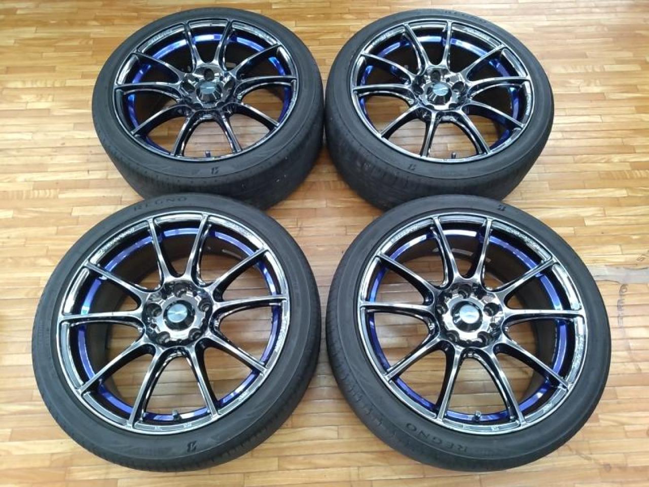 weds(ウェッズ) WedsSport(スポーツ) SA-25R + BRIDGESTONE(ブリヂストン) REGNO GR-XⅡ | カー用品 タイヤホイールセット 18インチタイヤ ...