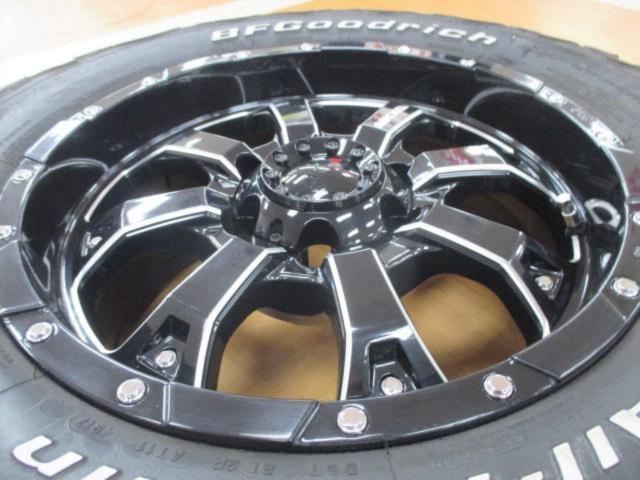 TRISTAR INTERNATIONAL MKW(エムケーダブリュー) MK-46 M/L+ ミルドブラック + BFGoodrich ALL-Terrain T/A K02(2017年製造 ...