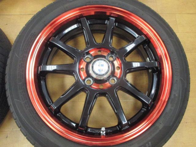 BIG WAY(ビッグウエイ) EXPLODE(エクスプラウド) RBS ブラック/レッドクリア + MILEVER HARMONIC PLUS(2023年製造) | カー用品 タイヤホイール ...