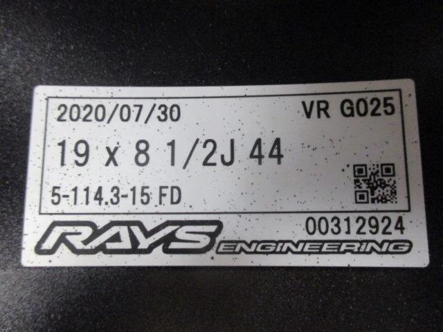 RAYS(レイズ) VOLK RACING(ボルク レーシング) G025 + MICHELIN PILOT SPORT 5(2024年製造 ...