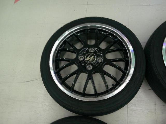 【BADX(バドックス)】S-HOLD(エスホールド) GLANZ+【GOODYEAR】EAGLE LS2000 Hybrid | カー用品 タイヤホイールセット 16インチタイヤホイール ...