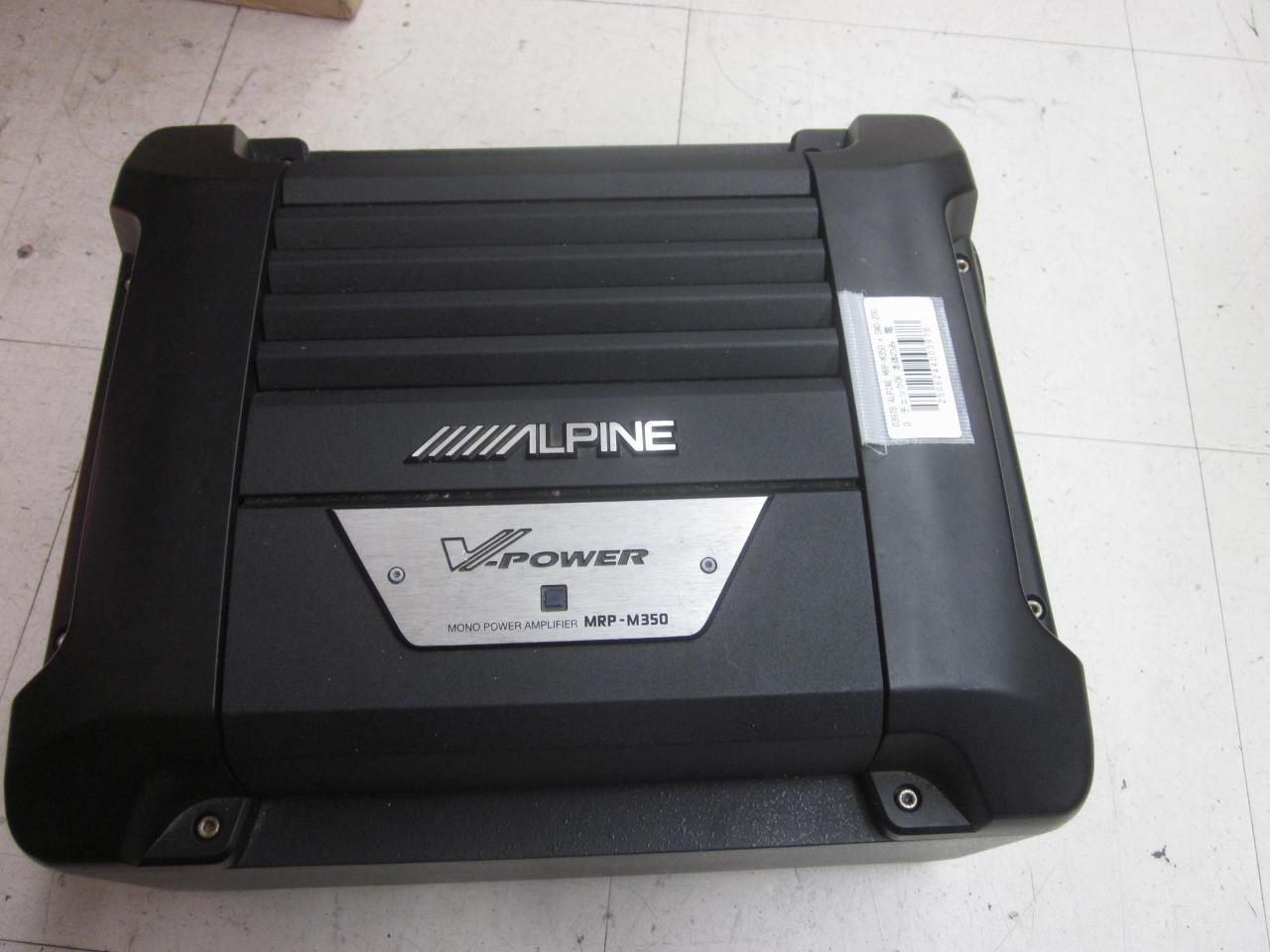 ALPINE MRP-M350 + SWD-2000 | 中古品 | アップガレージ 秦野インター店 | カー用品 スピーカー サブウーハー ...