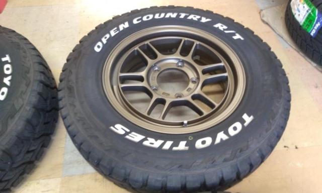 【ジムニー/JB23・JB64に!!】ENKEI(エンケイ) ALLROAD(オールロード) RPT1+TOYO OPEN COUNTRY R/T 185/85R16 105/103 LT ...