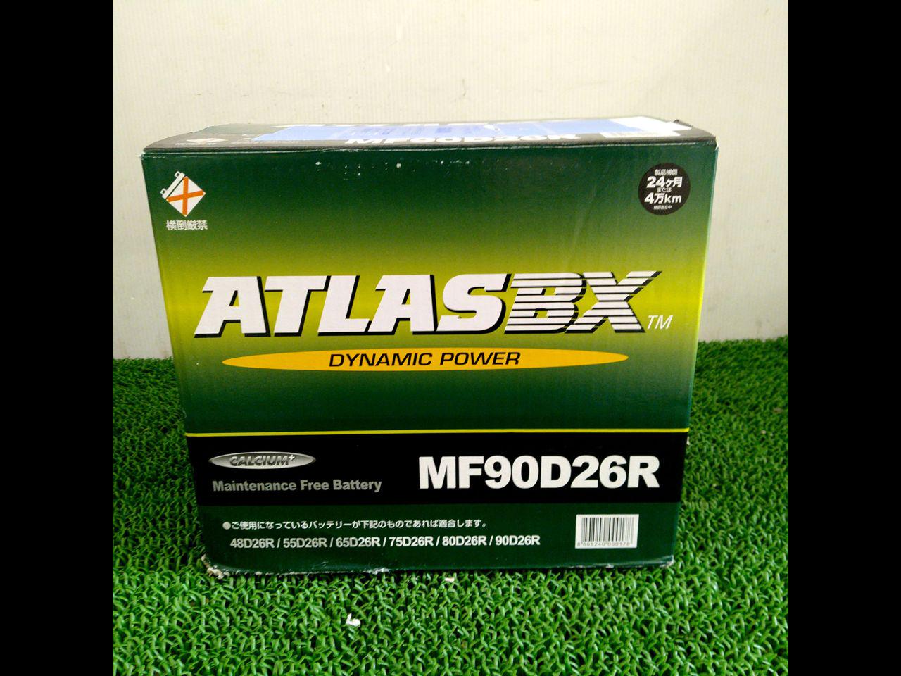 【ハンコック】ATLAS BX バッテリー MF90D26R | 新古品 | アップガレージ 山口店 | カー用品 電装系 その他電装系を通販で購入する | 中古カー＆バイク用品の販売なら ...