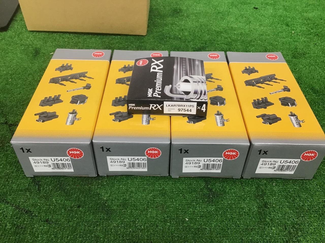 【NGK】(U5406)イグニッションコイル+(97544)プレミアムRX 一台分 | 新古品 | アップガレージ 鈴鹿店 | カー用品 電装 ...