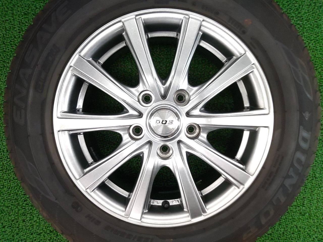 BADX(バドックス) D.O.S. SE-10R + DUNLOP ENASAVE EC204 | カー用品 タイヤホイールセット 15インチタイヤホイールセットを通販で購入する | 中古 ...