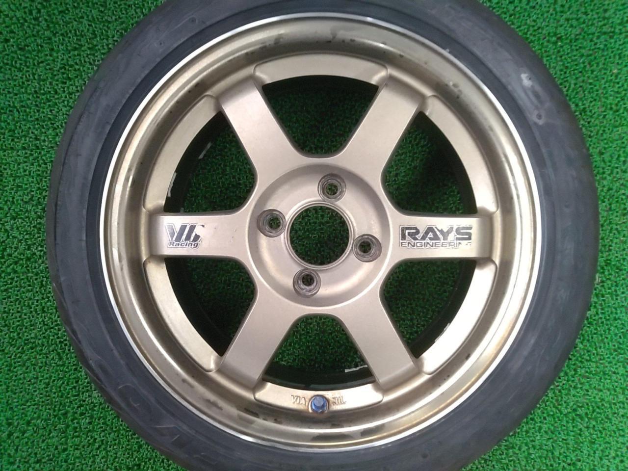 RAYS(レイズ) VOLK RACING TE37 + FINALIST 595 EVO【新品タイヤ付き!!!】 | 中古品 | アップ ...