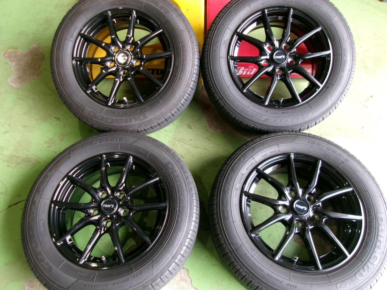 TOM’S(トムス) TH-03 + GOODYEAR DuraGrip | 中古品 | アップガレージ ホイールズ厚木インター店 | カー ...