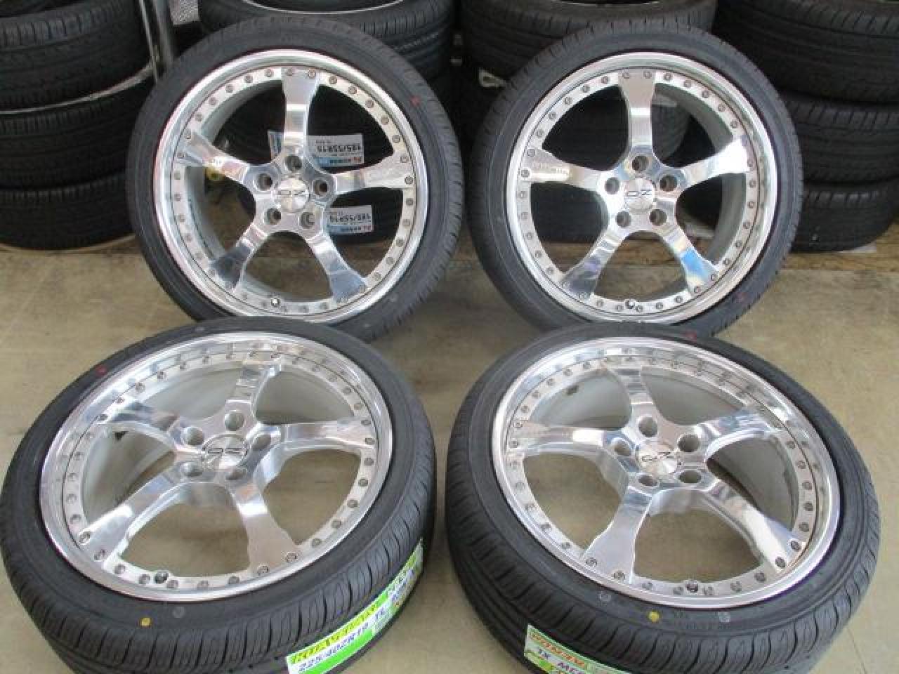 OZ TOP Class RAFFAELLO FORGED + 【新品タイヤ】KENDA KR32 | 中古品 | アップガレージ ホイールズ ...