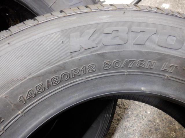 BRIDGESTONE K370 | 新古品 | アップガレージ 福岡博多店 | カー用品 タイヤ 12インチタイヤを通販で購入する | 中古カー＆バイク用品の販売ならアップガレージ