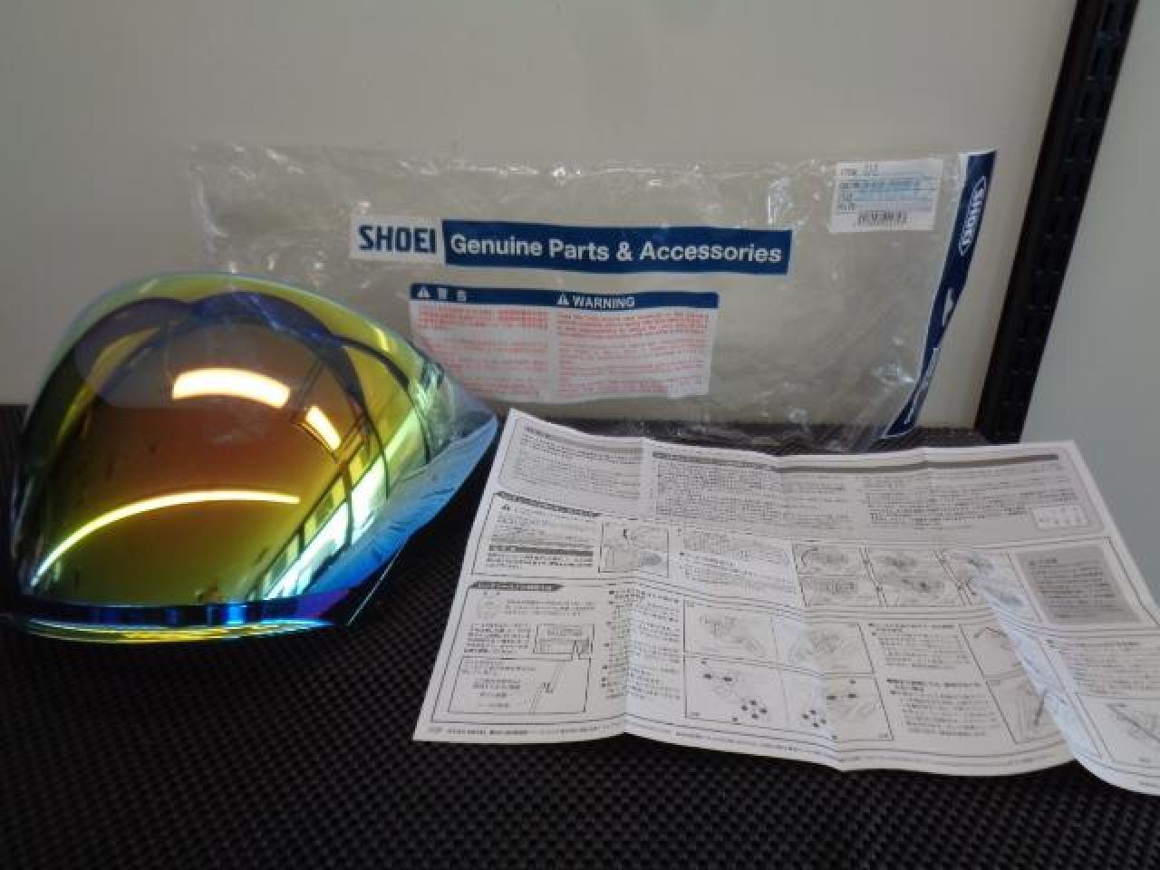 【SHOEI】CJ-2 スモークミラーシールド ファイヤーオレンジ | バイク用品 その他(バイク用品) その他バイク用品(二輪)を通販で購入する | 中古カー＆バイク用品の販売ならアップガレージ