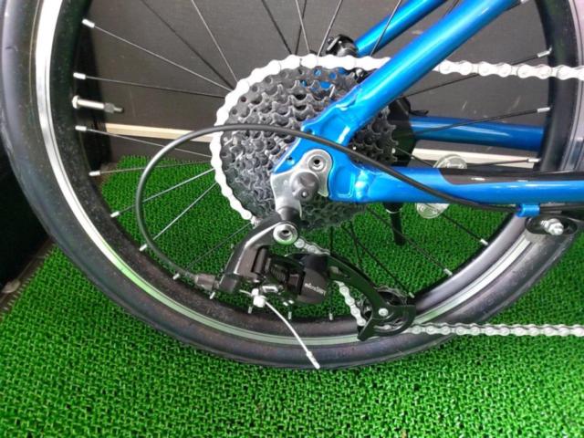 MIRA*CLE LAB Root One S8 20インチ 外装8段変速 ミニベロ ブルー | ミニベロ・小径車を通販で購入する | 中古 ...