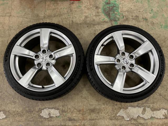 日産純正(NISSAN) フェアレディZ/Z34 バージョンT 前期純正ホイール + MICHELIN(ミシュラン) Pirot Sport ...