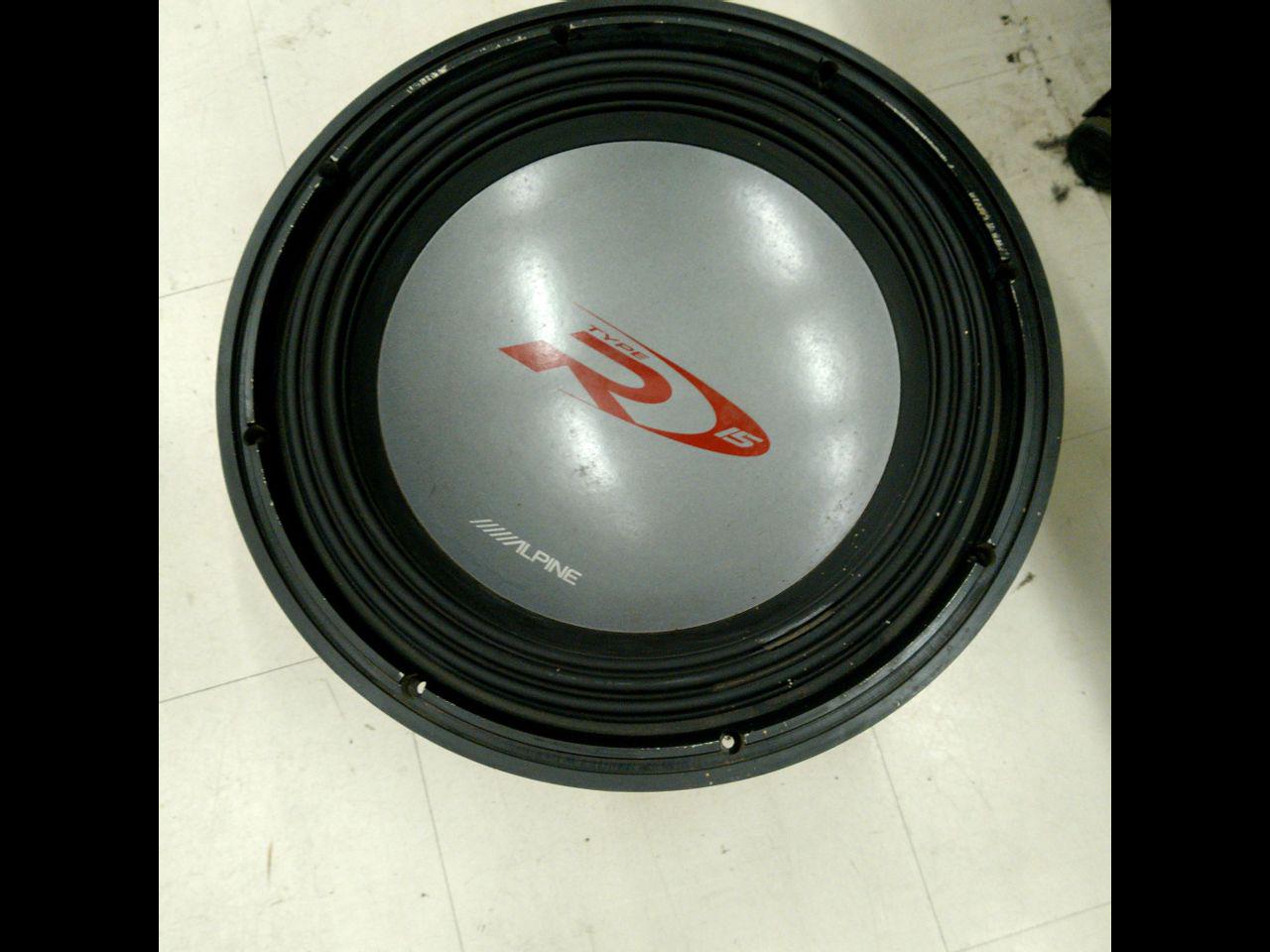 【ALPINE】SWR-1542D 15インチ(38cm) 4Ω+4Ω ウーファー | カー用品 スピーカー サブウーハースピーカーを通販で ...