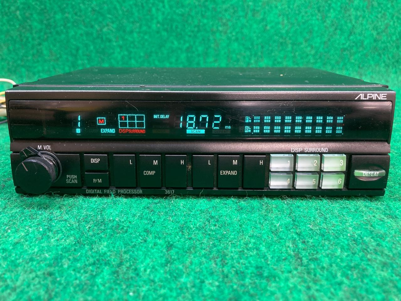 ワケアリ ALPINE 3617【デジタルフィールドプロセッサ】 | わけあり | アップガレージ 仙台店 | カー用品 アンプ イコライザー ...