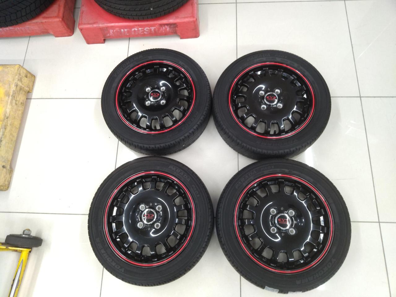 weds VICENTE VICENTE-04 CA･EV + YOKOHAMA PARADA PA03 | 中古品 | アップガレージ 千葉中央店 | カー用品 タイヤホイールセット 14 ...