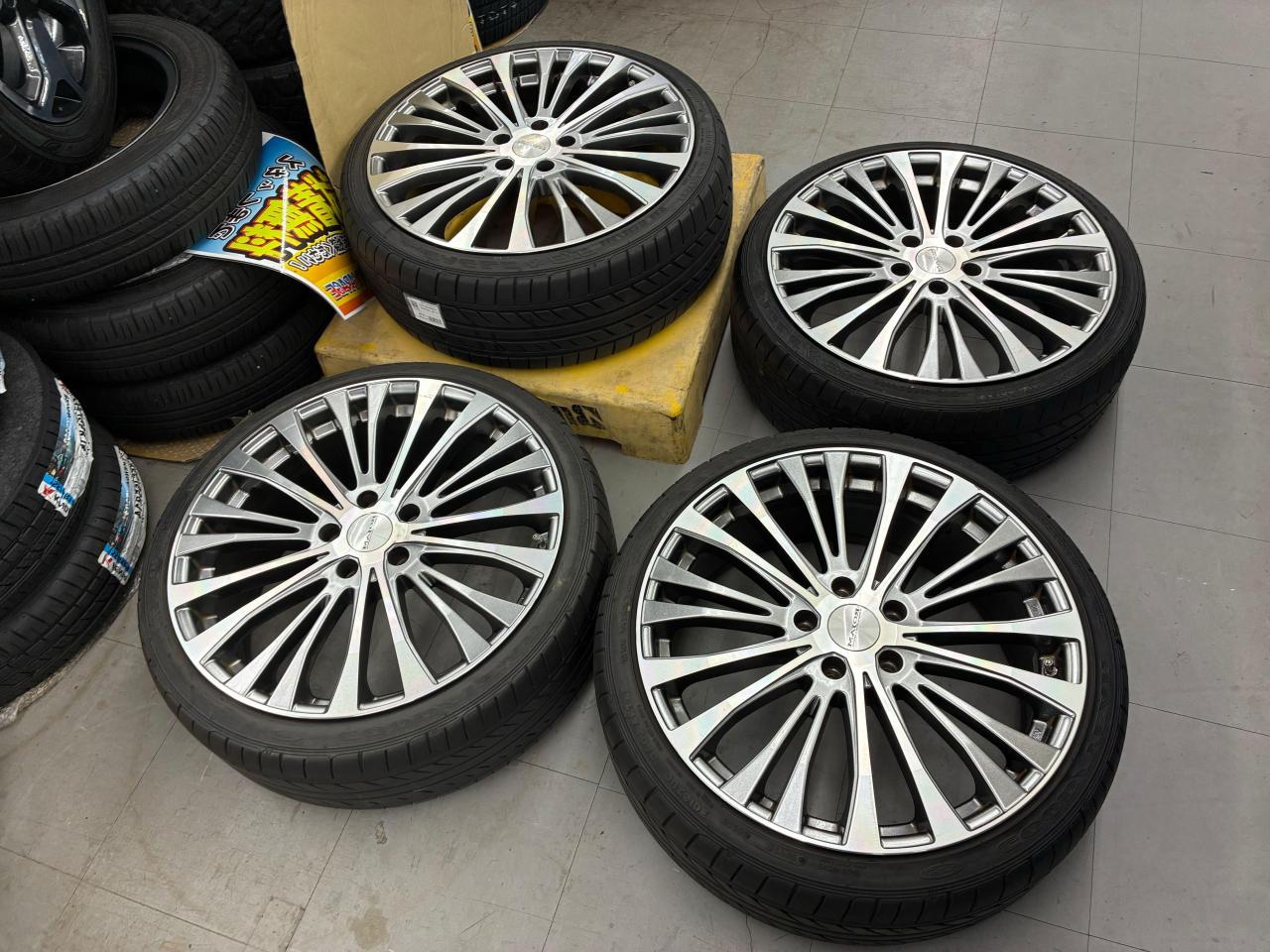 ROJAM Premium Wheels Alternative + GOODYEAR EAGLE LS EXE | 中古品 | アップ ...