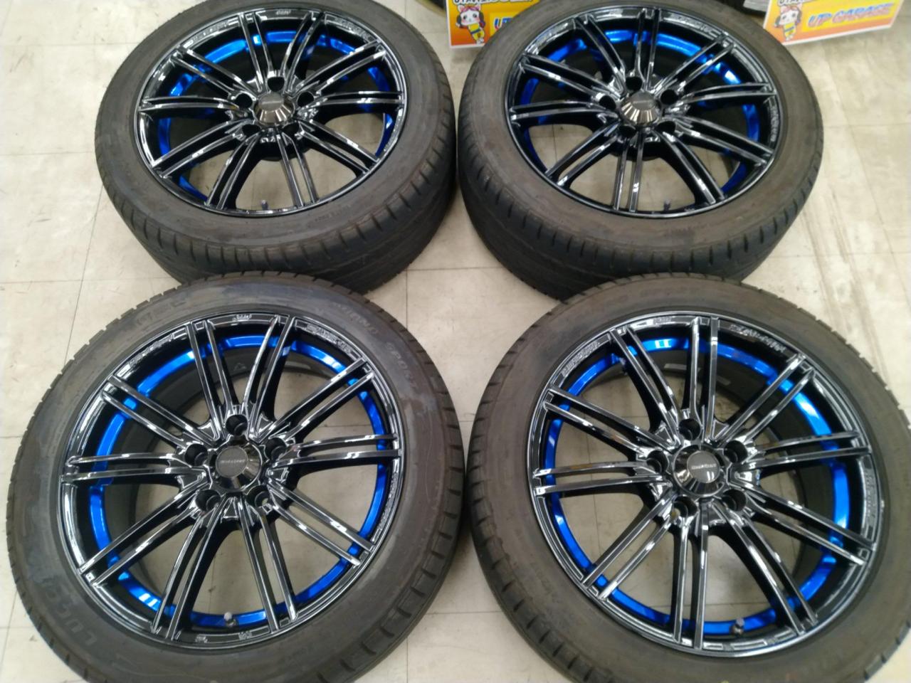 weds SPORT SA-54R + LUCCINI BUONO SPORT | 中古品 | アップガレージ 東村山店 | カー用品 タイヤホイールセット 17インチタイヤホイールセットを ...