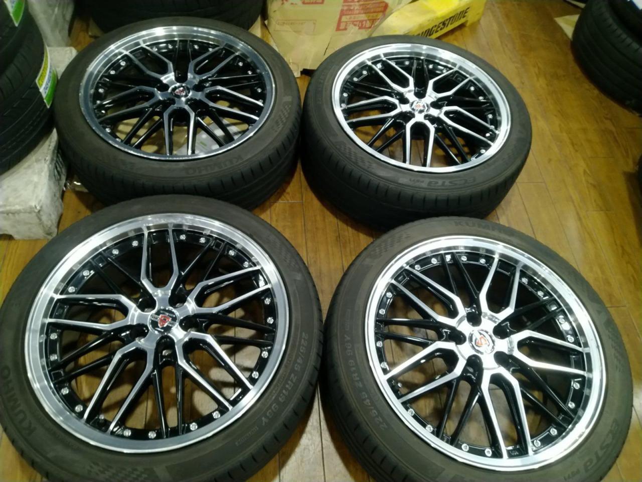 KYOHO STEINER LMX + KUMHO ECSTa PS71 | 中古品 | アップガレージ 千葉八千代店 | カー用品 タイヤホイールセット 19インチタイヤホイールセットを通販 ...