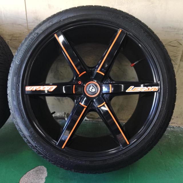 LEXANI R-SIX + Continental CROSS CONTACT | 中古品 | アップガレージ 練馬店 | カー用品 タイヤ ...