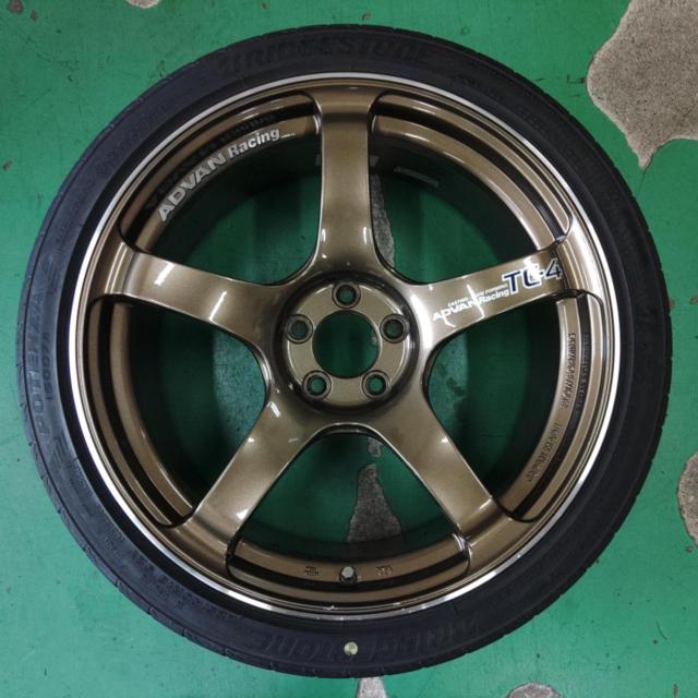 YOKOHAMA ADVAN Racing TC-4 + BRIDGESTONE POTENZA S007A | 中古品 | アップガレージ ...