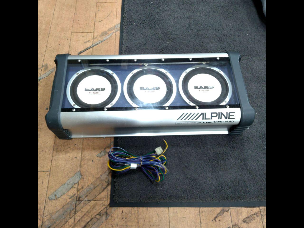 ALPINE SWE-1890 パワードサブウーファー | 中古品 | アップガレージ 三郷インター店 | カー用品 スピーカー サブウーハー ...