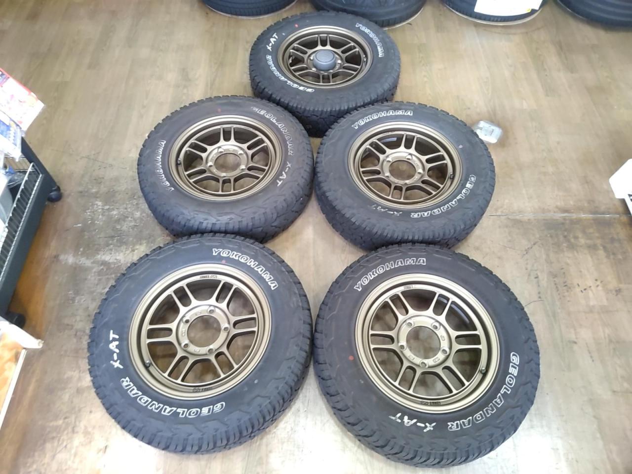 ENKEI ALLROAD RPT1+YOKOHAMA GEOLANDAR X-AT | カー用品 タイヤホイールセット 16インチタイヤ ...