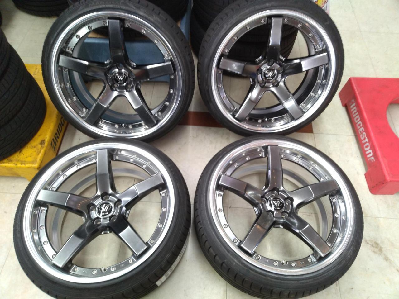 KUHL VERZ KCV03 WORK製 +KUMHO MARSHAL MU12 | 中古品 | アップガレージ 埼玉大宮店 | カー用品 タイヤホイールセット 19インチタイヤホイール ...